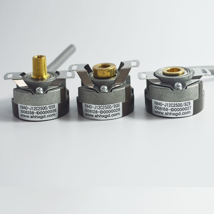 ABZ الجهد الناتج الجوف رمح تزايدي التشفير KN40 القطر الخارجي 40MM